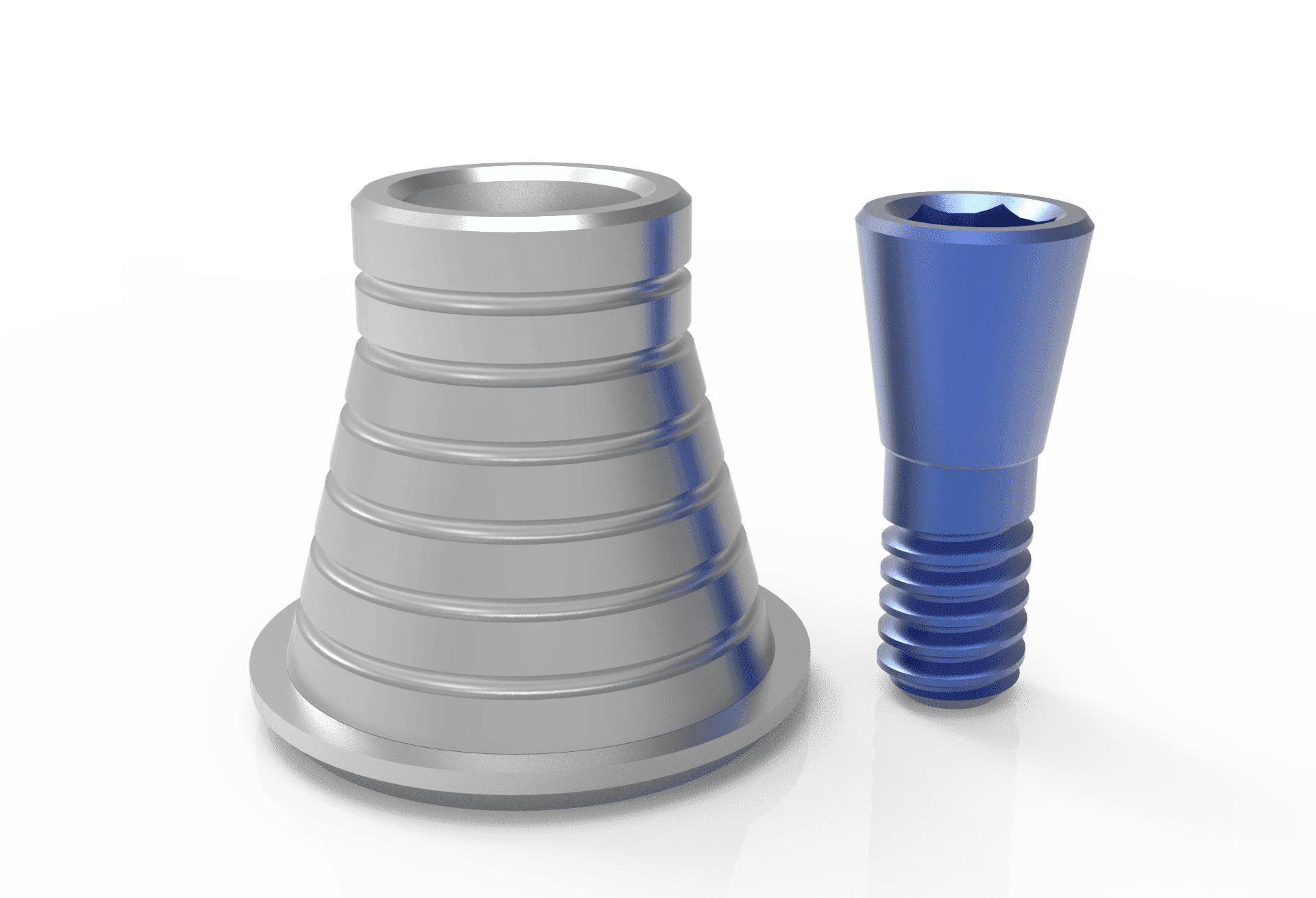 Rosen MUA Ti-Base® Cad/Cam + MUA Rosen Screw® - Dental 3D